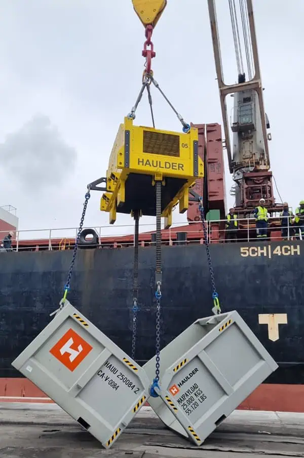 Articulated skips improve efficiencies in the loading operation at ...